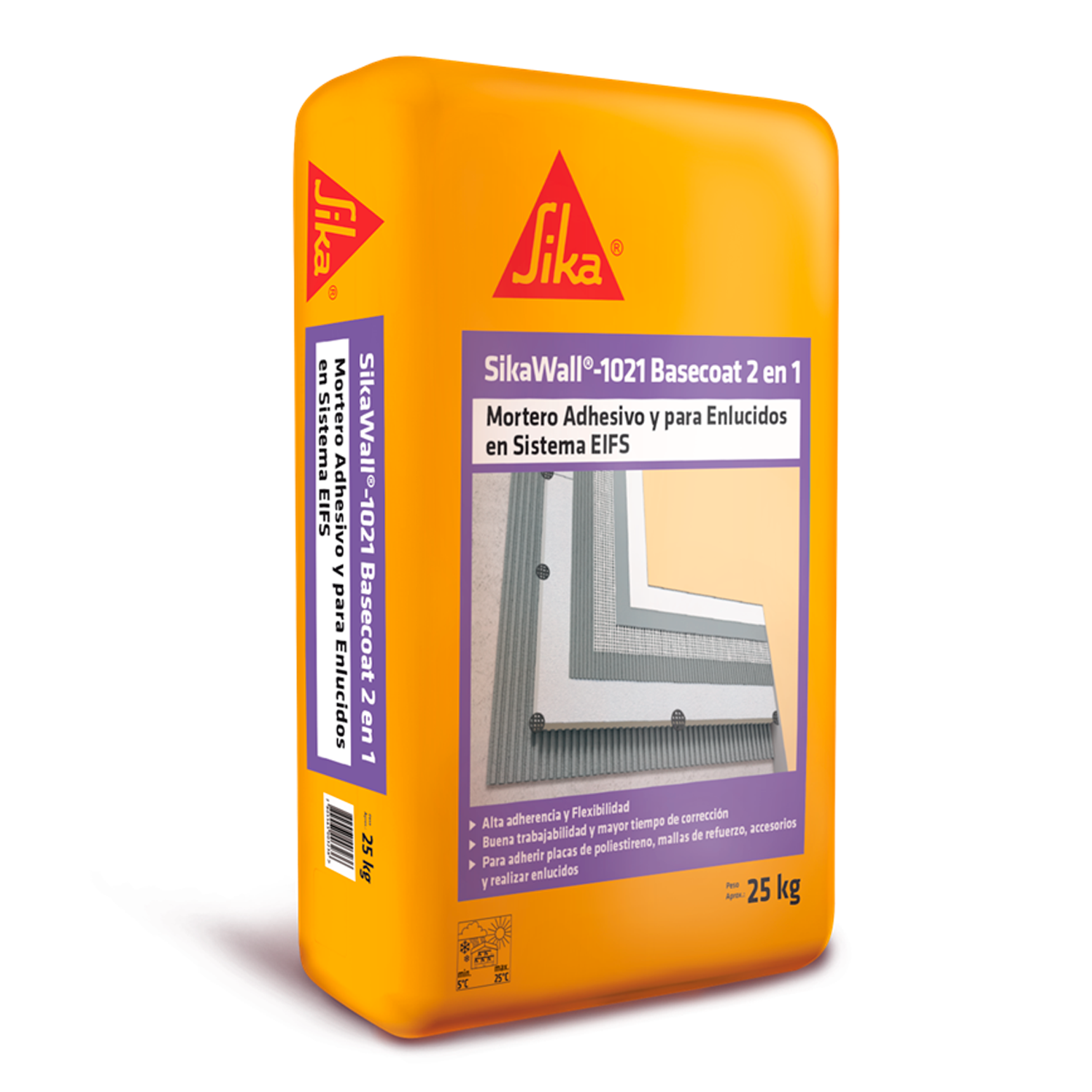 Sikawall®-1021 Basecoat 2 en 1